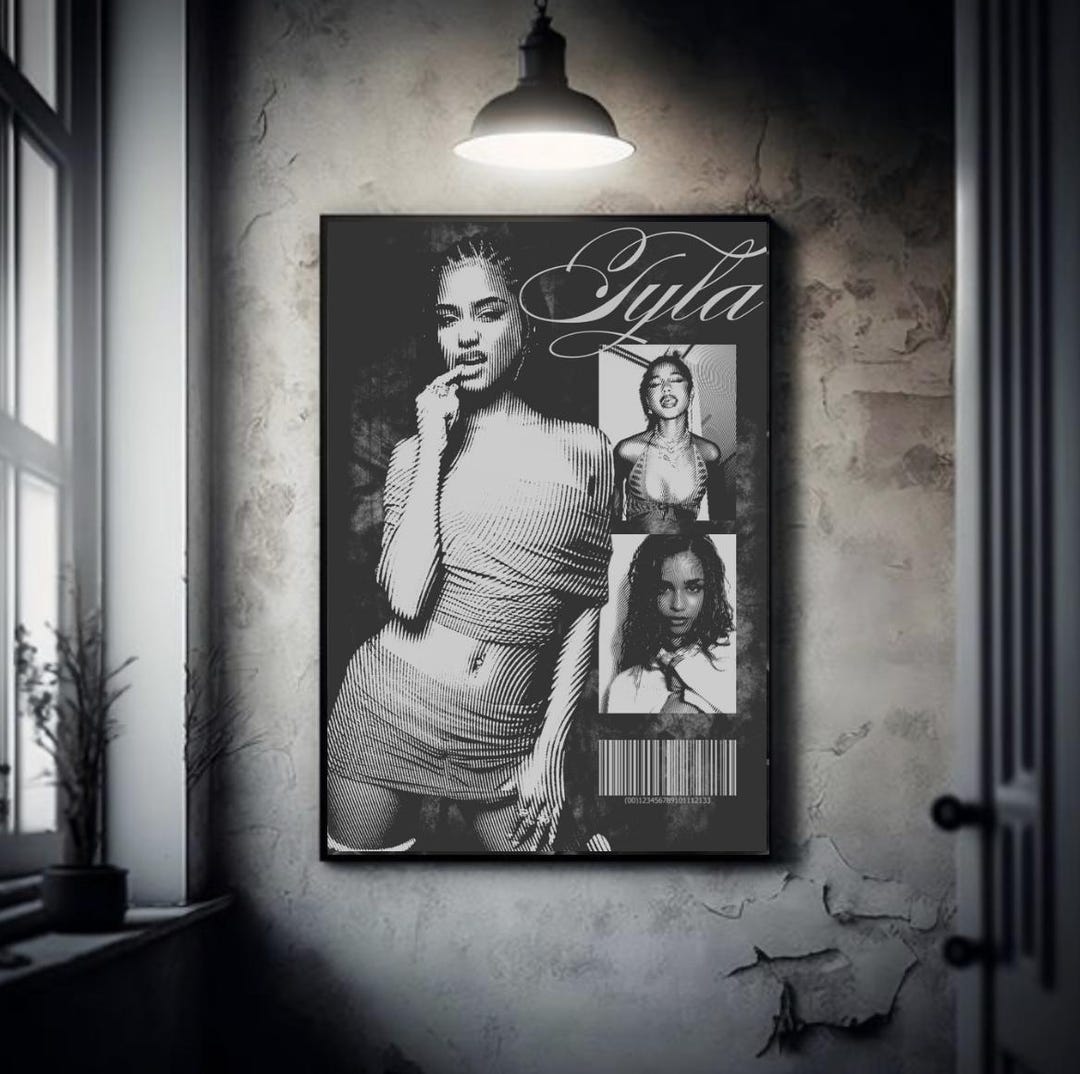 Tyla Poster, Wall Art, Home Decor, Dorm Room Decor, Y2k Poster, Retro ...