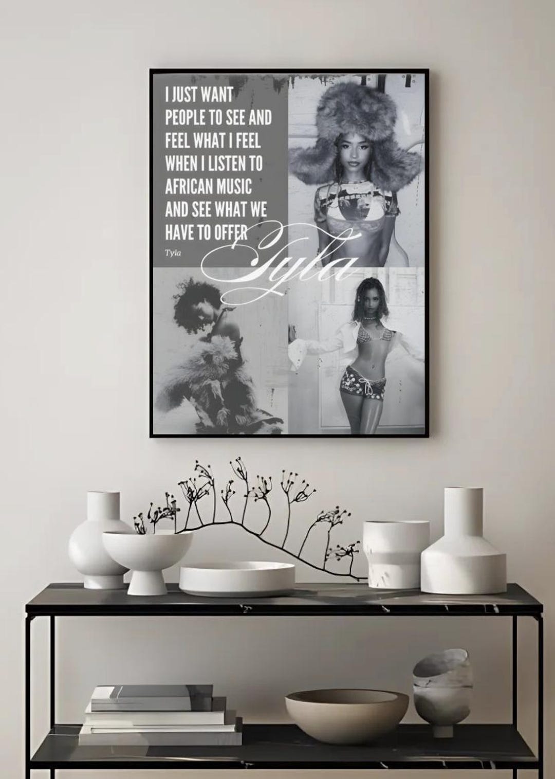 Tyla Poster Design, Wall Art Print, Rolled Poster, Home Decor, Gift for ...