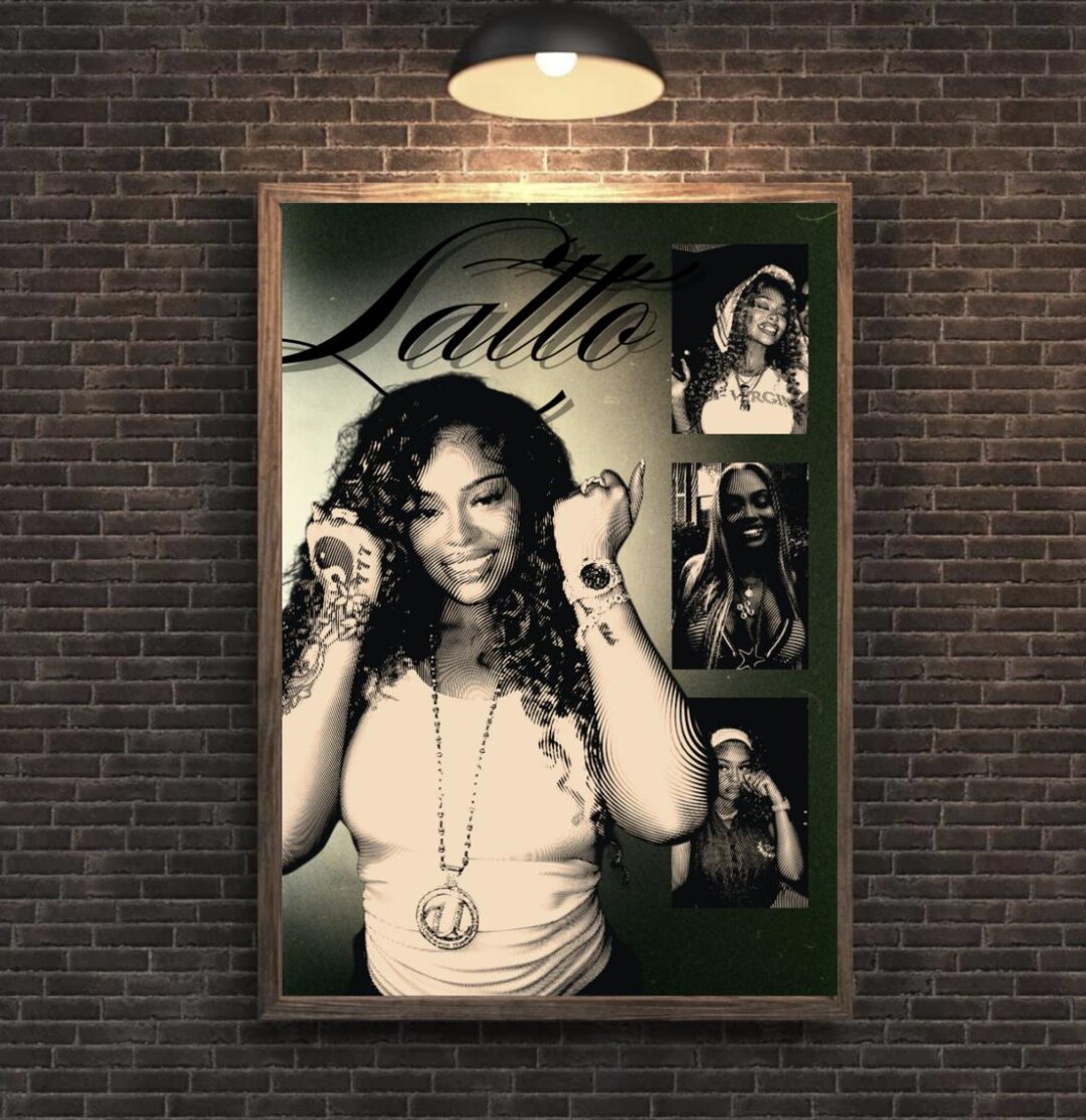 Latto Poster Wall Art - Music Poster, Y2k Wall Art - Etsy