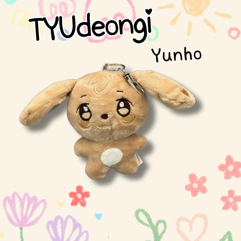 ATEEZ ANITEEZ Plushie Keychain, Hongjoong, Seonghwa, Yunho, Yeosang ...