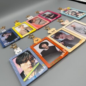 Stray Kids SKZOO Acrylic Photocard Holder, SKZ, Bangchan, Felix ...