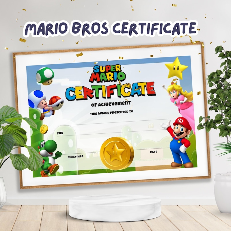 Super Mario Print - Etsy