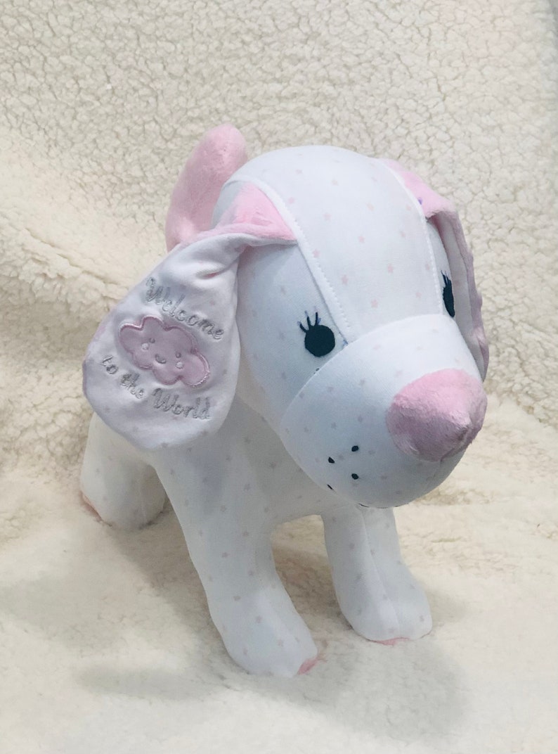 Keepsake Memory Puppy From Upcycled Clothes or Blanket/birth - Etsy