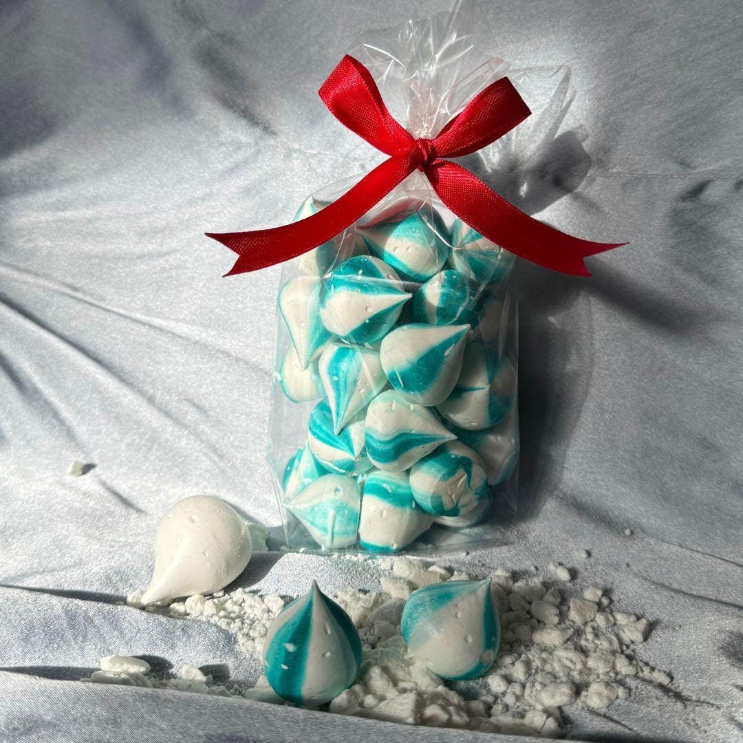 Handgemachte Meringues Cute Verpackt in Tüten, Perfekt Als Geschenk ...
