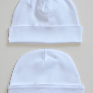 Kiran White W White Trim Baptism Outfit-pima Cotton - Etsy