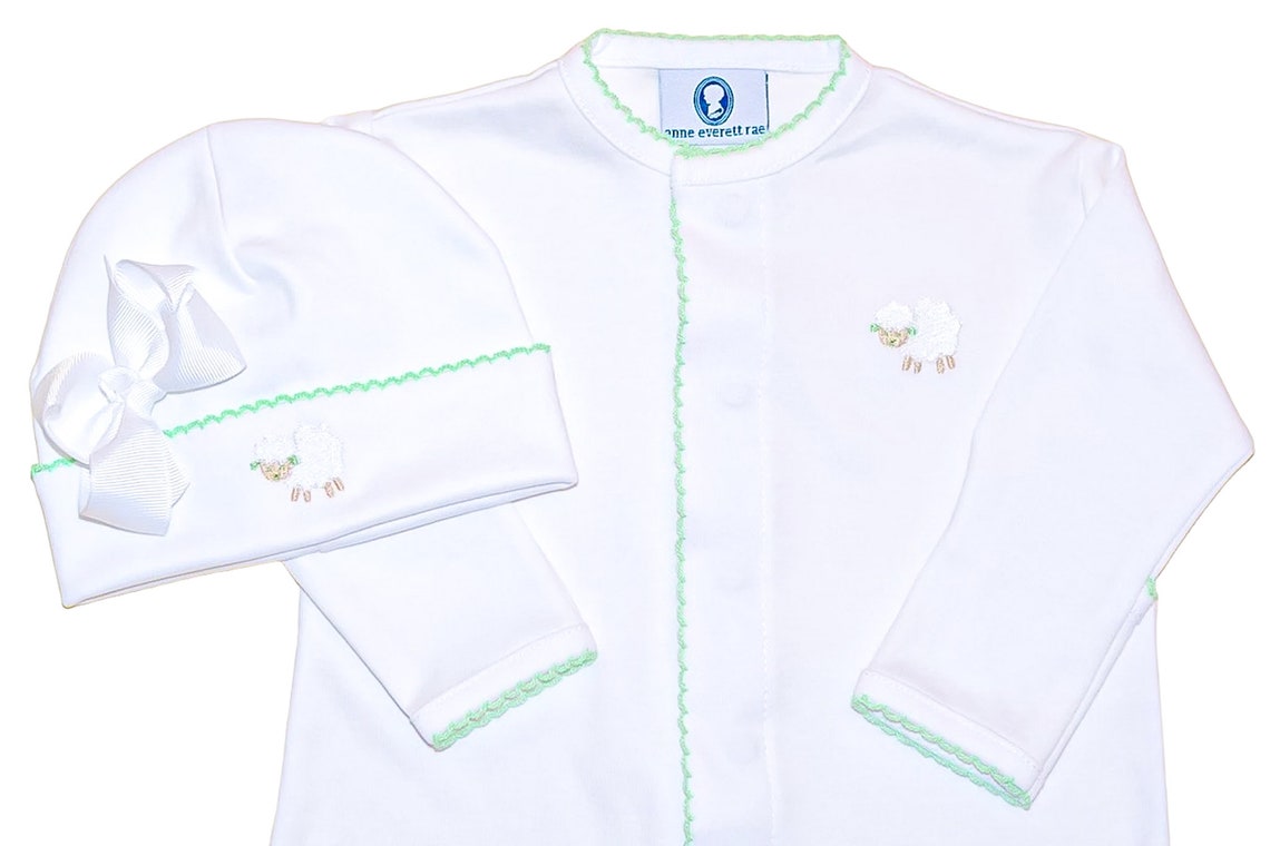 Little Lamb Baby Clothes-coming Home Outfit-lamb Converter Gown-gender ...