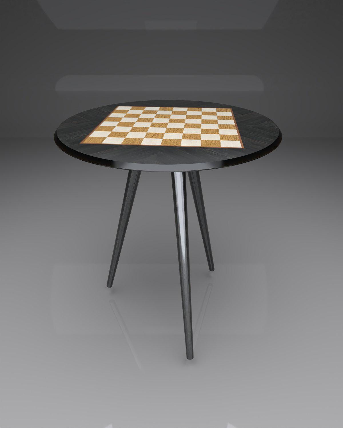 Round Chess Coffee Table | Round Chess Table | Side Table | Blackwood ...