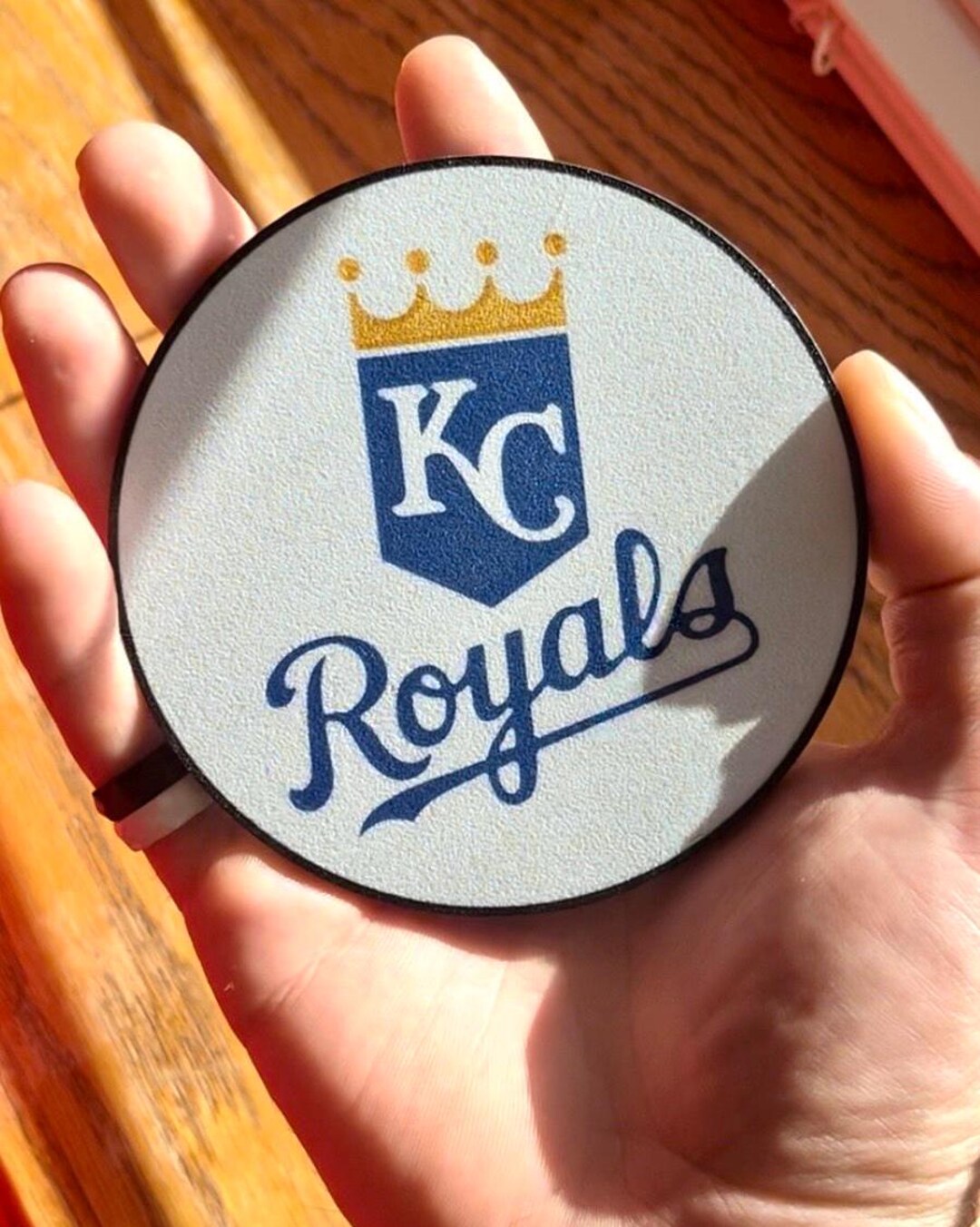 4pc, Kc,royal, Coaster Set W/holder, Baseball Fan Gift, Sports Lover ...