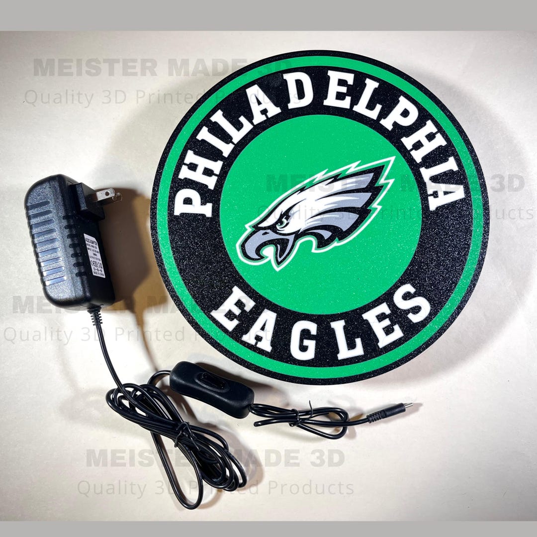 Eagle, Light up Sign, Football, Philadelphia, LED Sign, Gift for ...