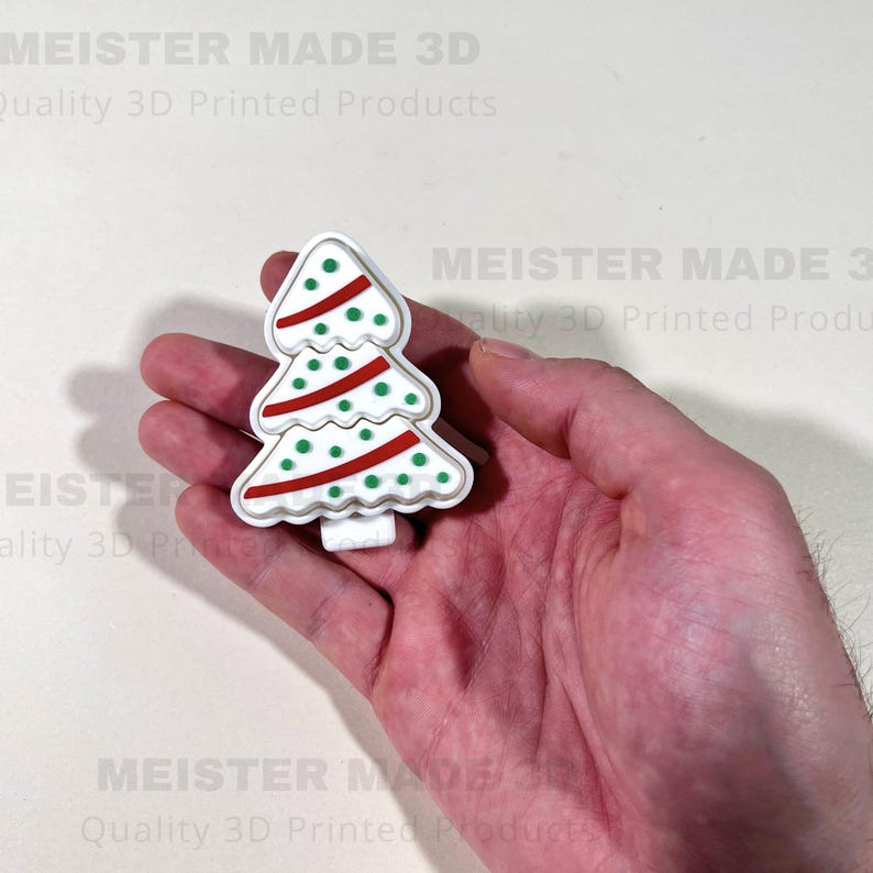 Little Debbie Christmas Tree Inspired Fidget Clicker Toy - Etsy