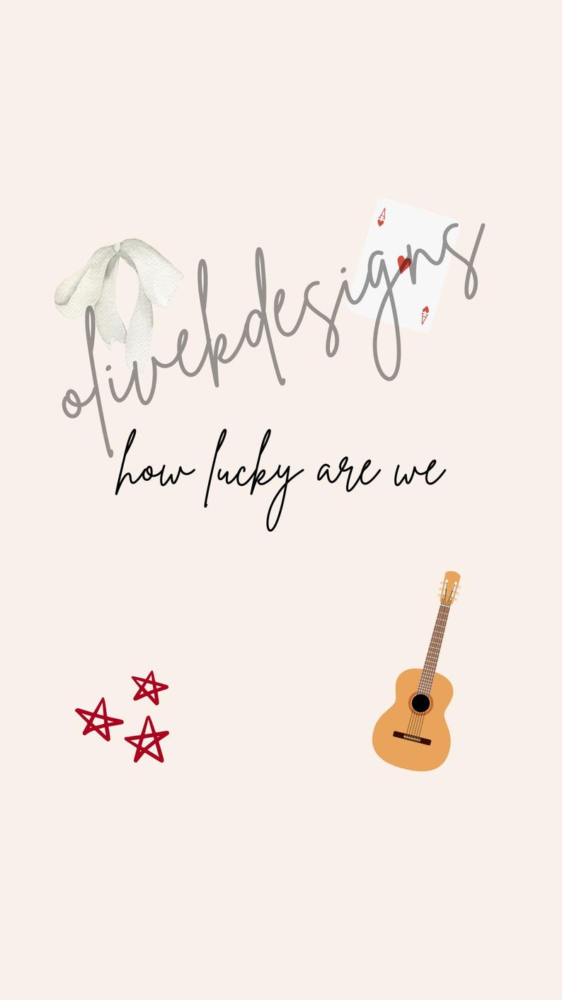 How Lucky Are We Zach Bryan Wallpaper - Etsy