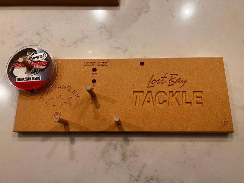 Pompano, High-low, Chicken Rig Tying Board Brand New and Customizable ...