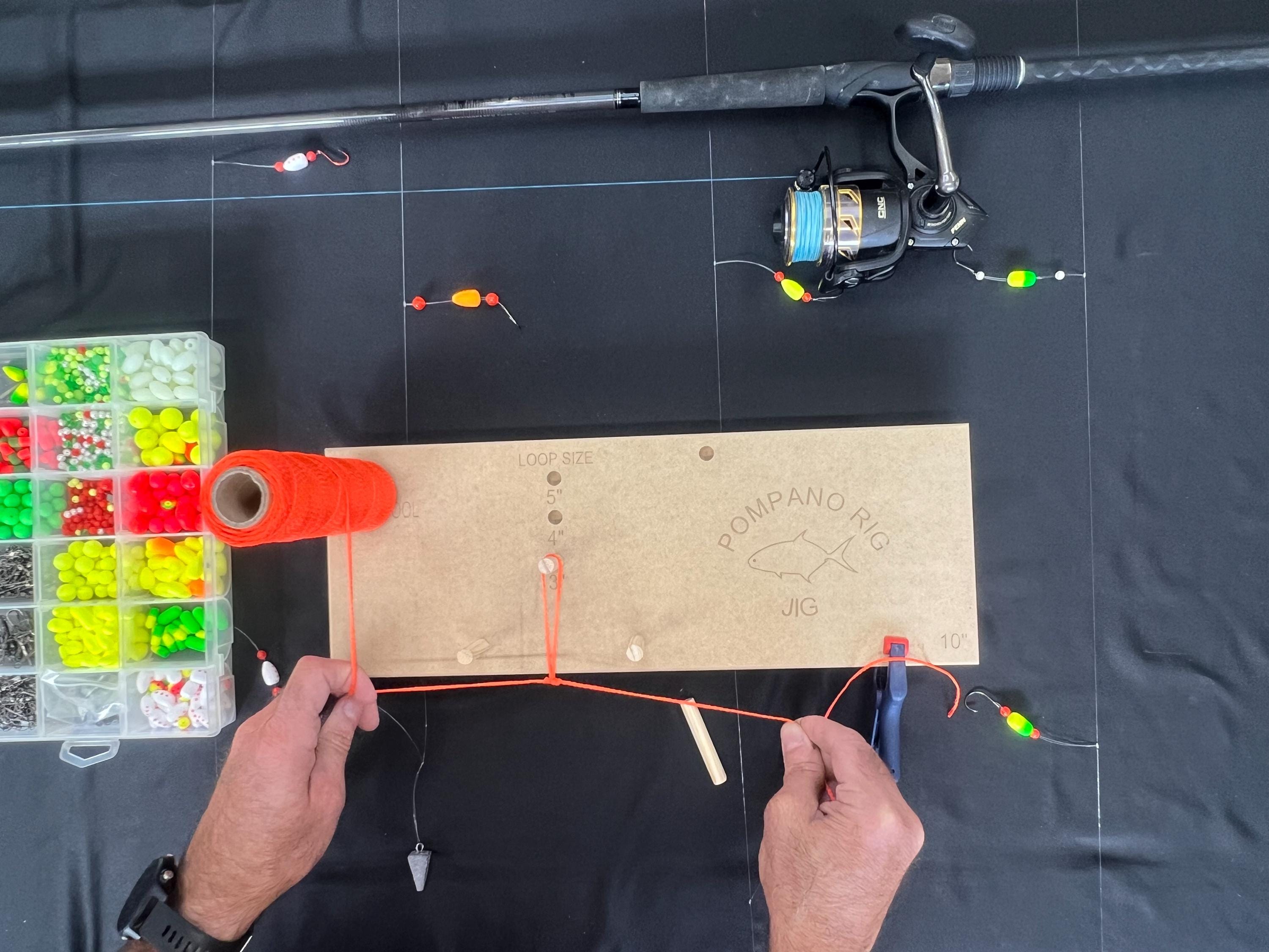 Pompano, High-low, Chicken Rig Tying Board Brand New and Customizable ...