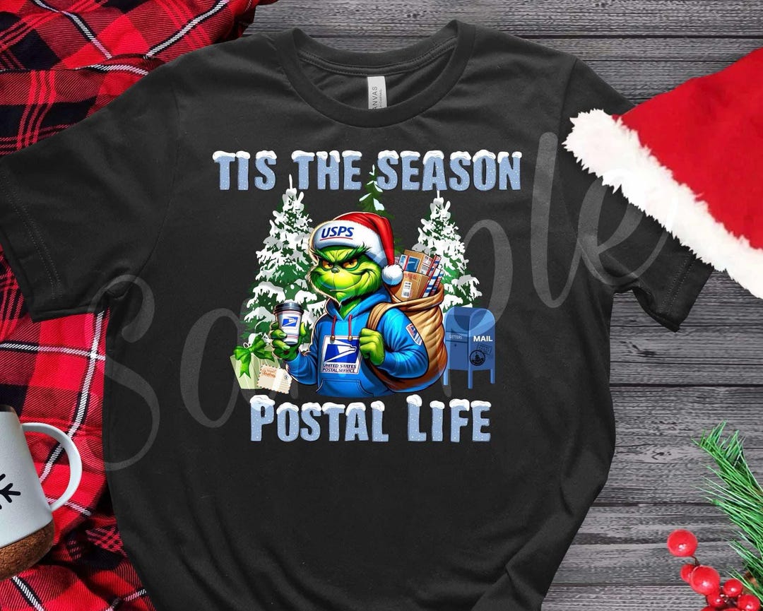 Post Office Postal Holiday Shirt - Etsy