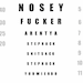 Funny Snellen Chart - Eye Test Chart - Eye Chart - Visual Acuity ...