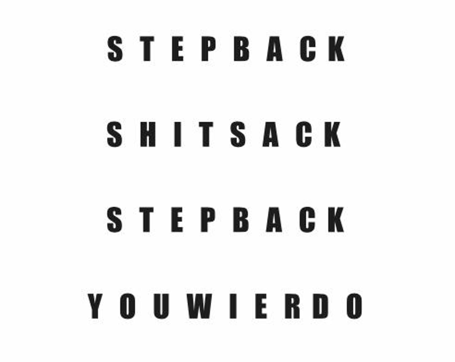 Funny Snellen Chart - Eye Test Chart - Eye Chart - Visual Acuity ...