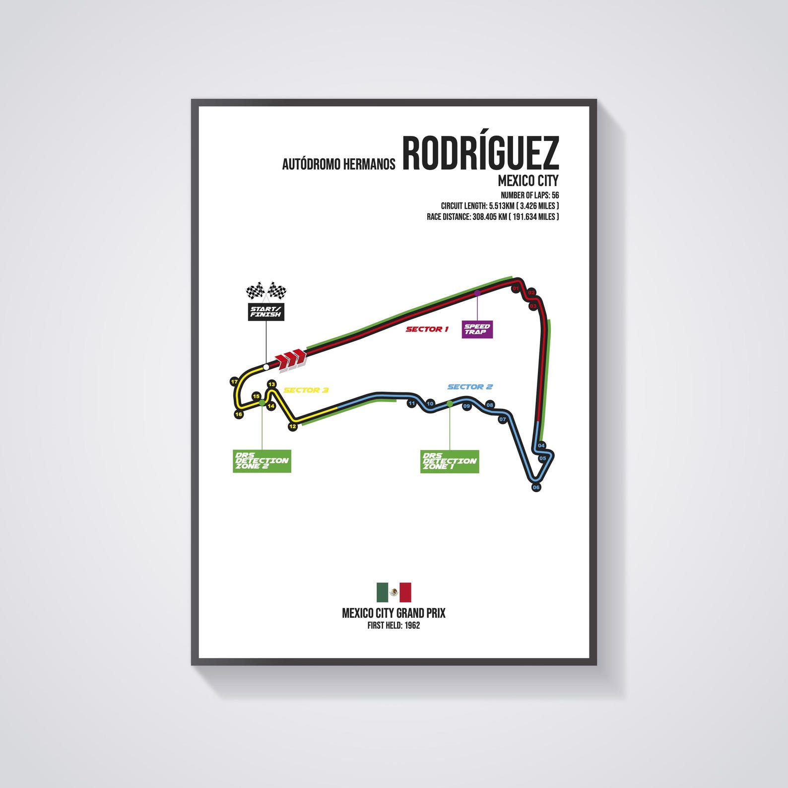 Autódromo Hermanos Rodríguez - Mexico City - Mexico City Grand Prix ...