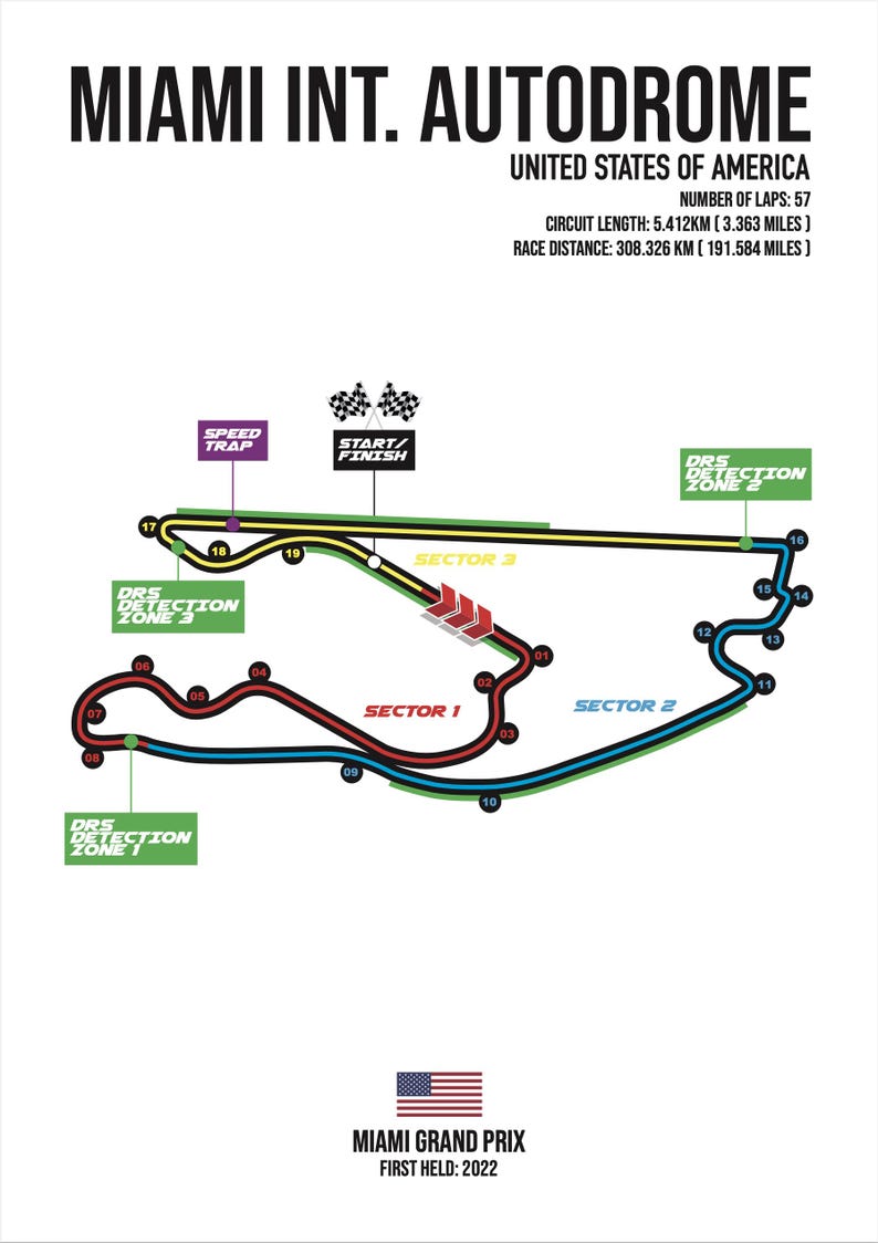 Miami International Autodrome - USA - Miami Grand Prix - F1 - Formula 1 ...
