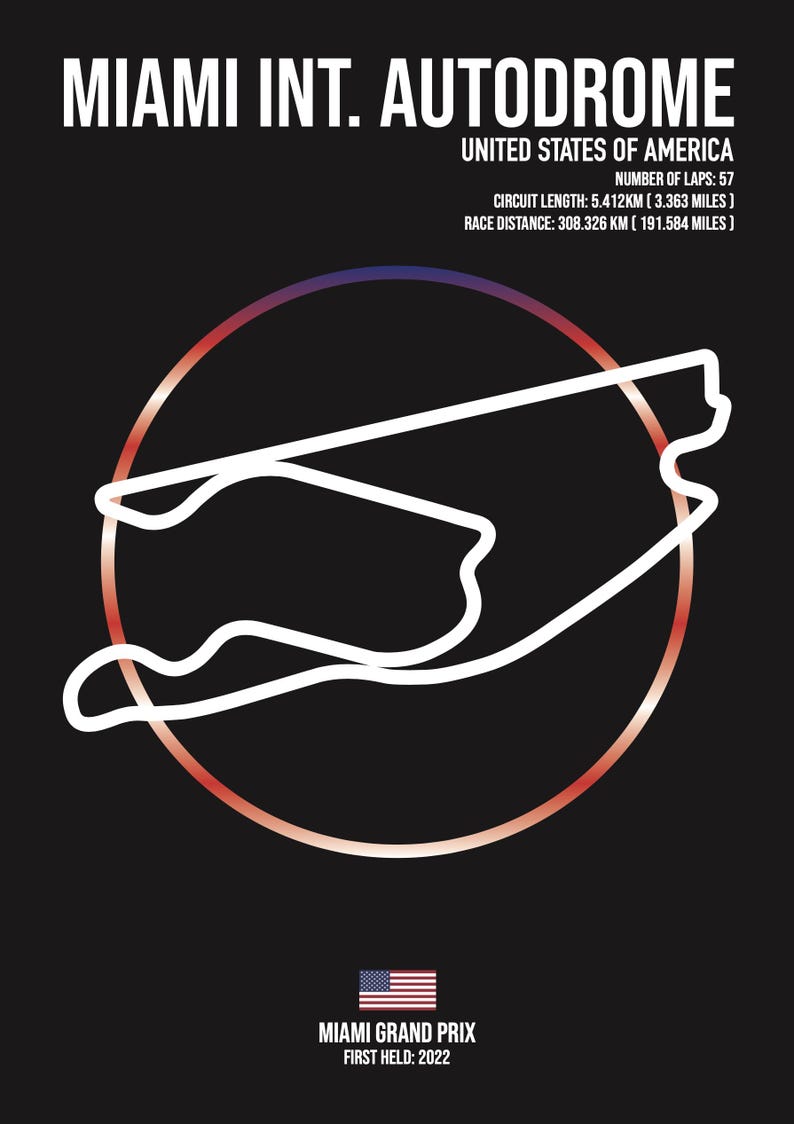 Miami International Autodrome - USA - Miami Grand Prix - F1 - Formula 1 ...