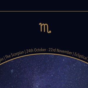 Scorpio - Star Sign - Zodiac - Signs of the Zodiac - Digital Download ...