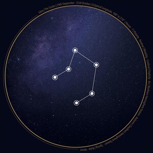 Libra - Star Sign - Zodiac - Signs of the Zodiac - Digital Download ...