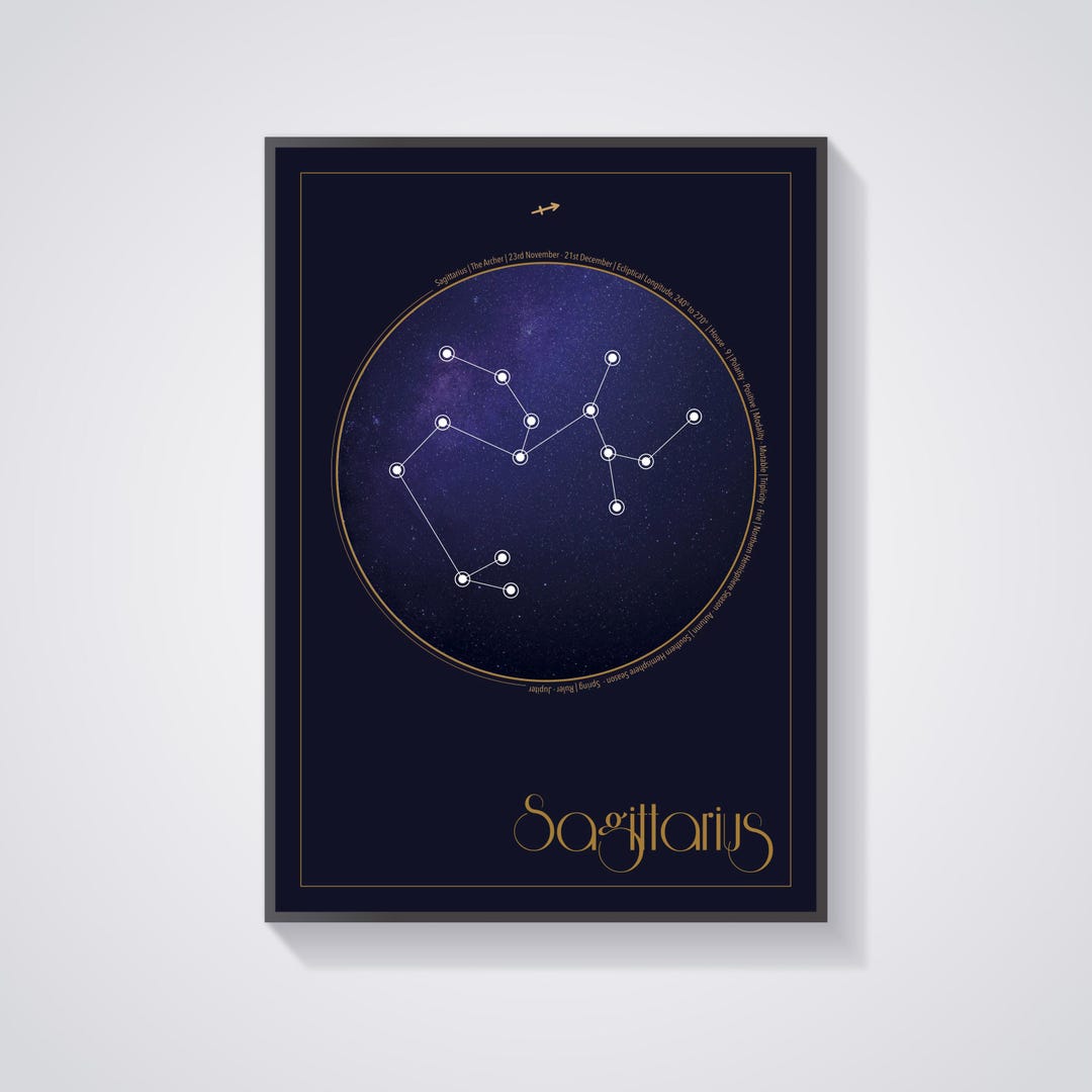 Sagittarius - Star Sign - Zodiac - Signs of the Zodiac - Digital ...