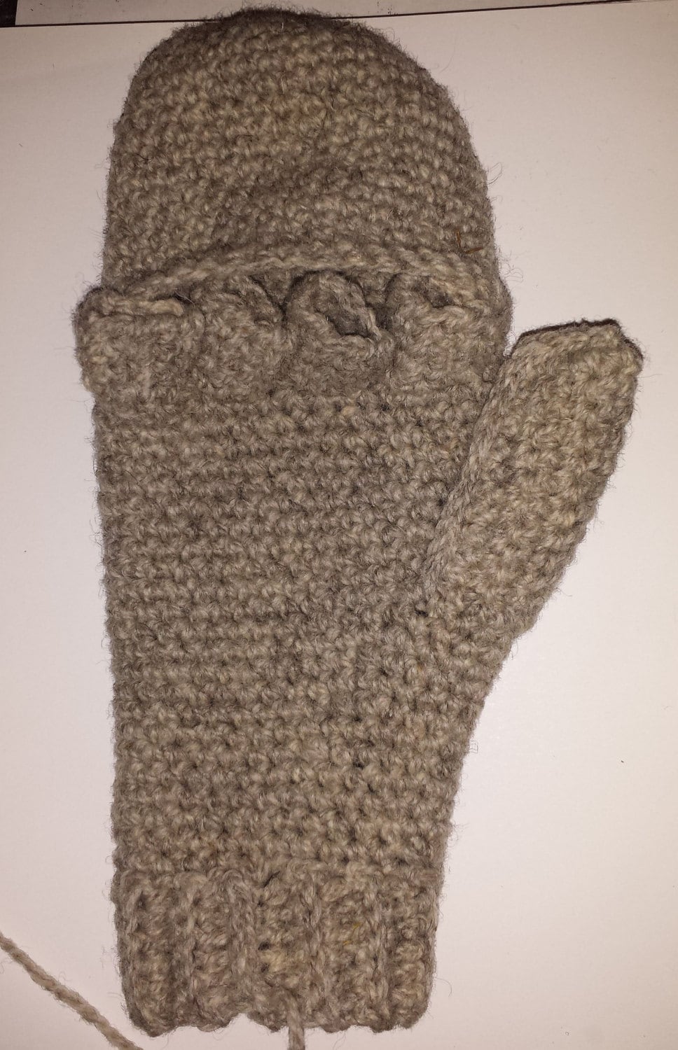 Convertible Mittens Gloves, Uninterrupted Crochet Pattern Glittens ...
