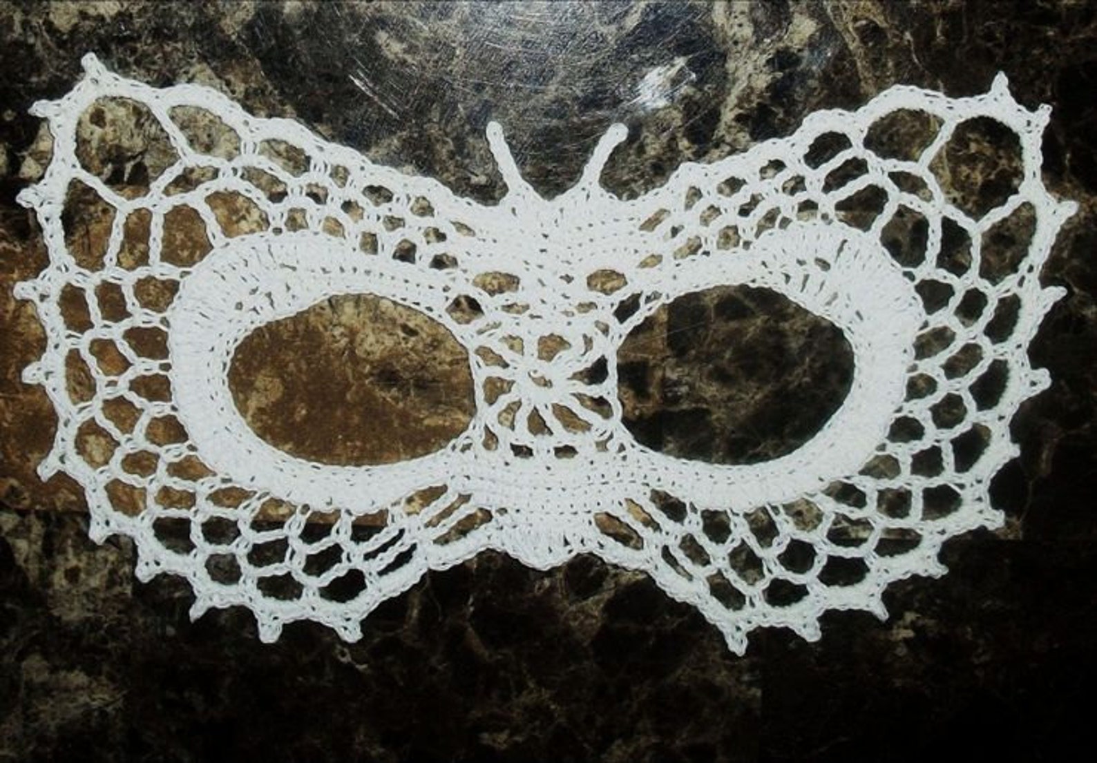 Masquerade Mask Crochet Pattern E-book: 12 Lace Mask Patterns (PDF) - Etsy