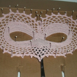 I Heart Love You Lace Masquerade Mask Crochet Pattern PDF Costume Photo ...