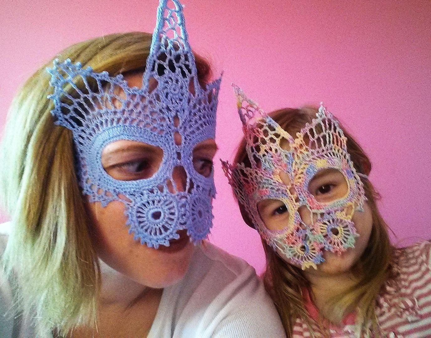 Unicorn Lace Masquerade Mask Crochet Pattern Digital Download - Etsy