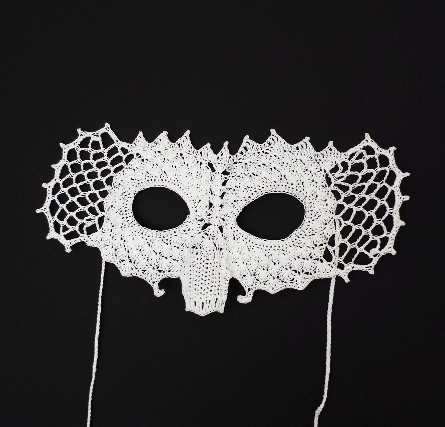 Royal Elephant Lace Masquerade Mask Crochet Pattern PDF - Etsy