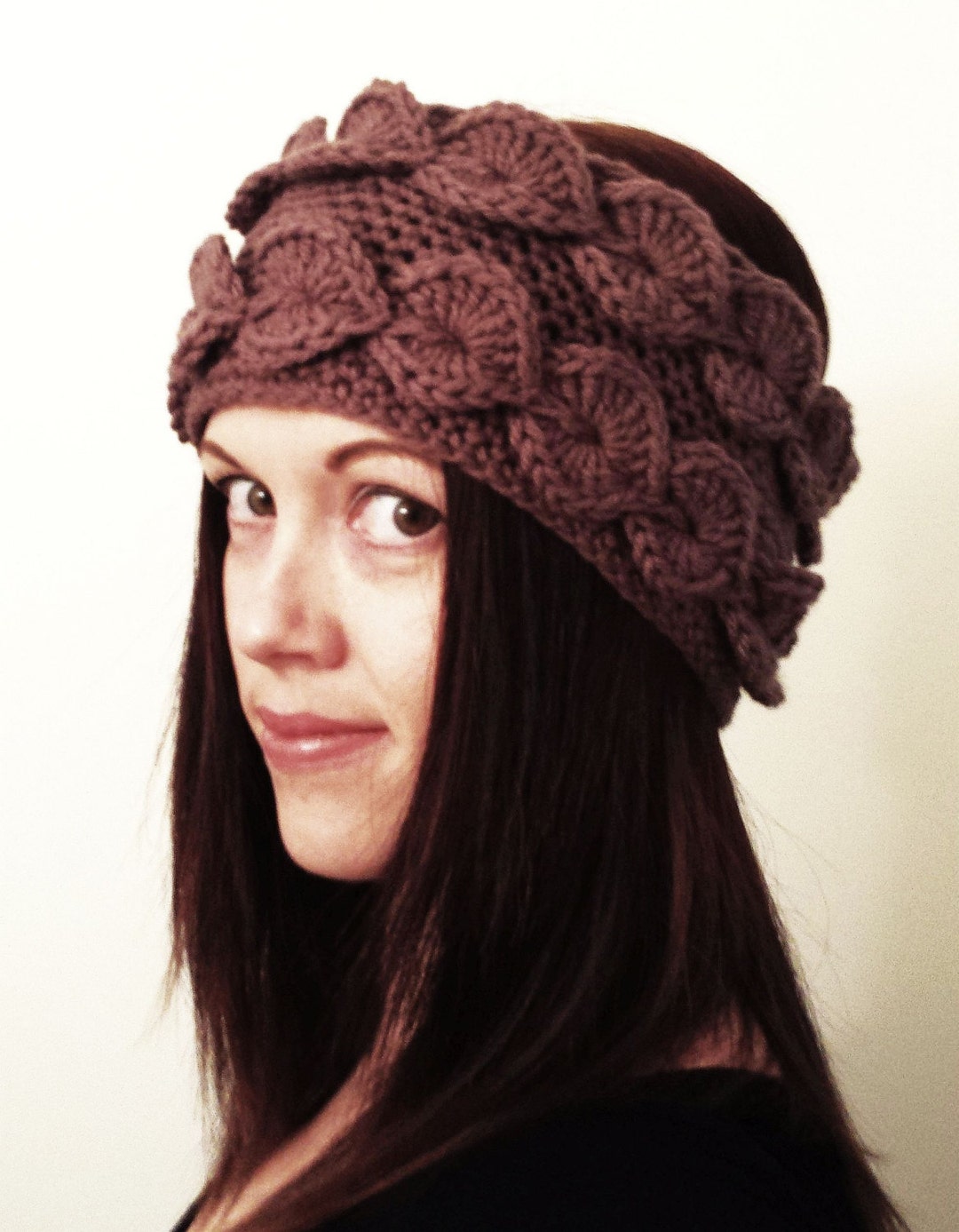 Sequin Stitch Crochet Headband Pattern, Textured Weave (PDF Download ...