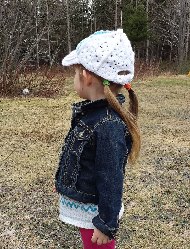 Crochet Fanatic's Baseball Cap Pattern All Sizes PDF Hat | Etsy