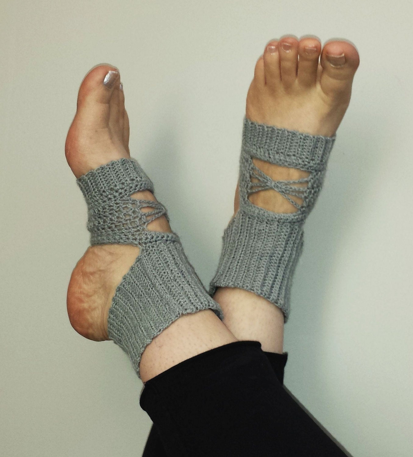 Arachnid Yoga Socks Crochet Pattern Toeless No Heel Barefoot - Etsy