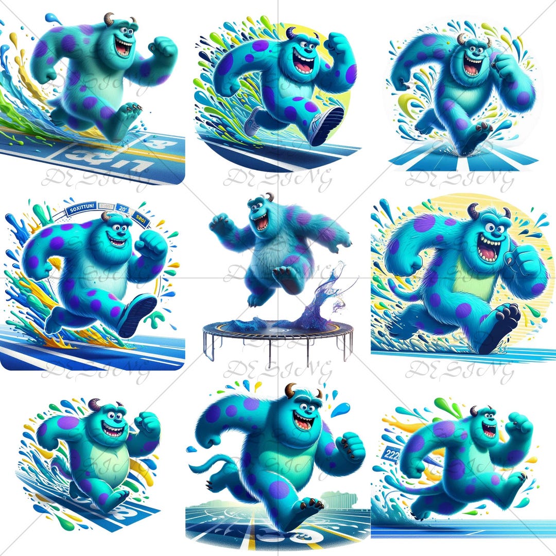 Monsters Clipart, Monsters for Cricut, Monsters Svg, Monsters Inc ...