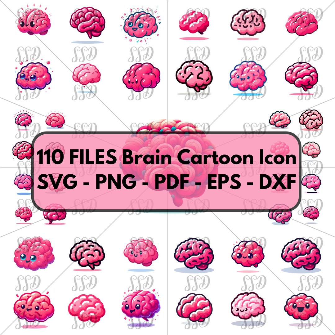 Cute Brain Png, Brain Cartoon PNG Clipart, Hand Drawn Brain Cartoon ...