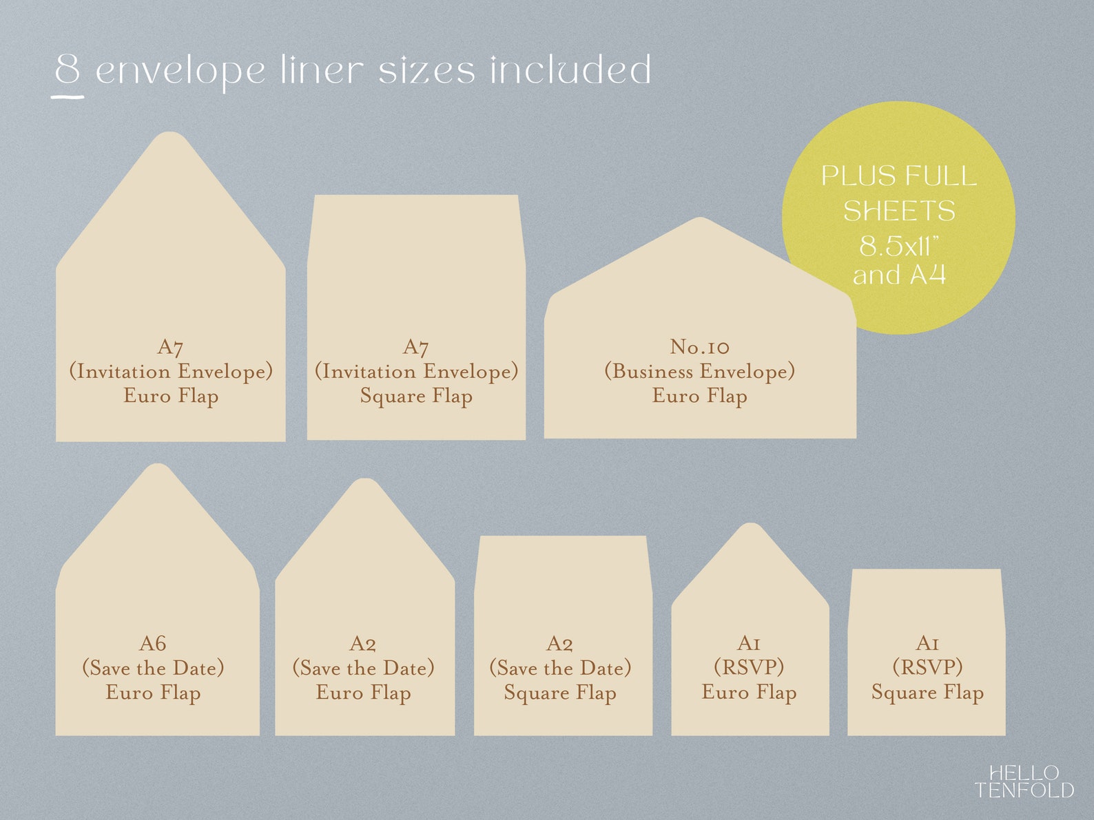 Envelope Liner Template Floral Envelope Pattern Bundle Wedding Envelope ...