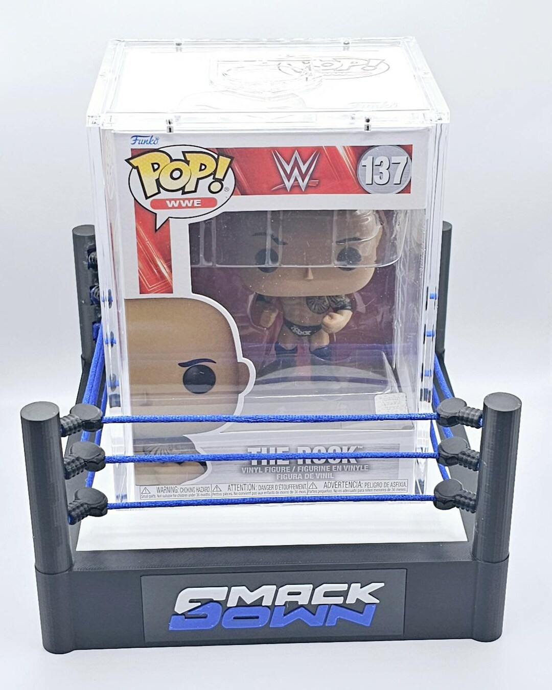 Funko Pop Wrestling Ring 3D Printed Display - Etsy