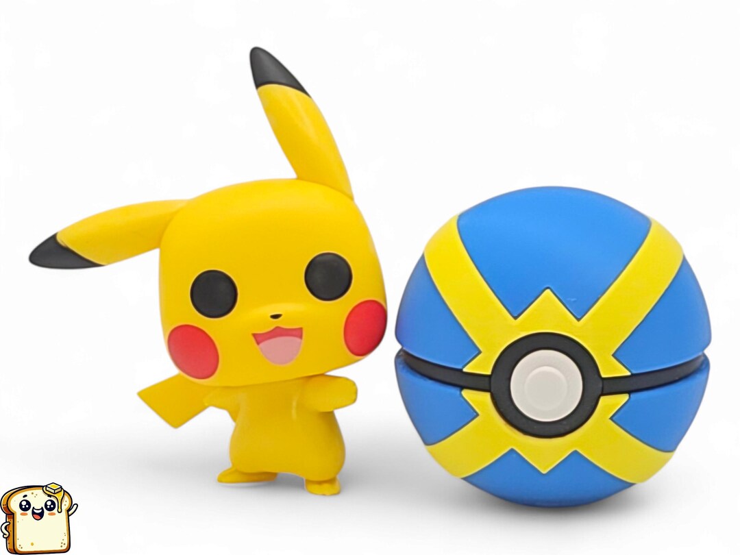 Quick Ball 3D Printed Pokeball Replica Anime Collectibles & Gifts - Etsy