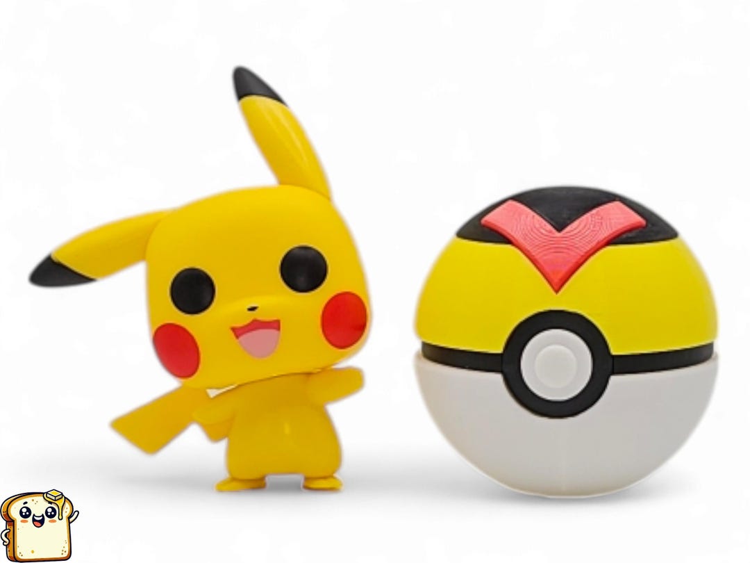 Level Ball 3D Printed Pokeball Replica Anime Collectibles & Gifts - Etsy