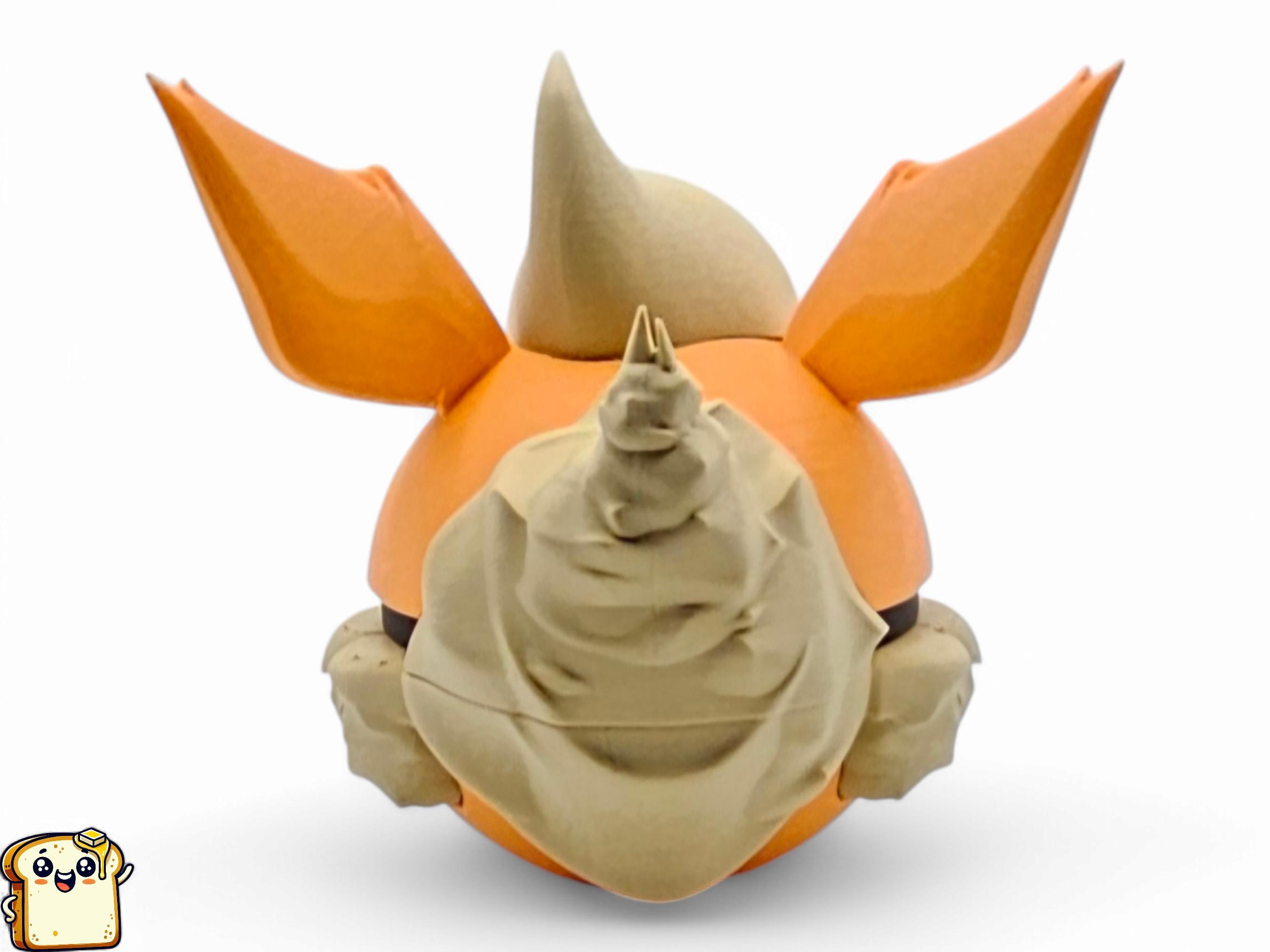 Flareon Poke Ball Replica 3D Printed Pokeball Anime Collectibles ...