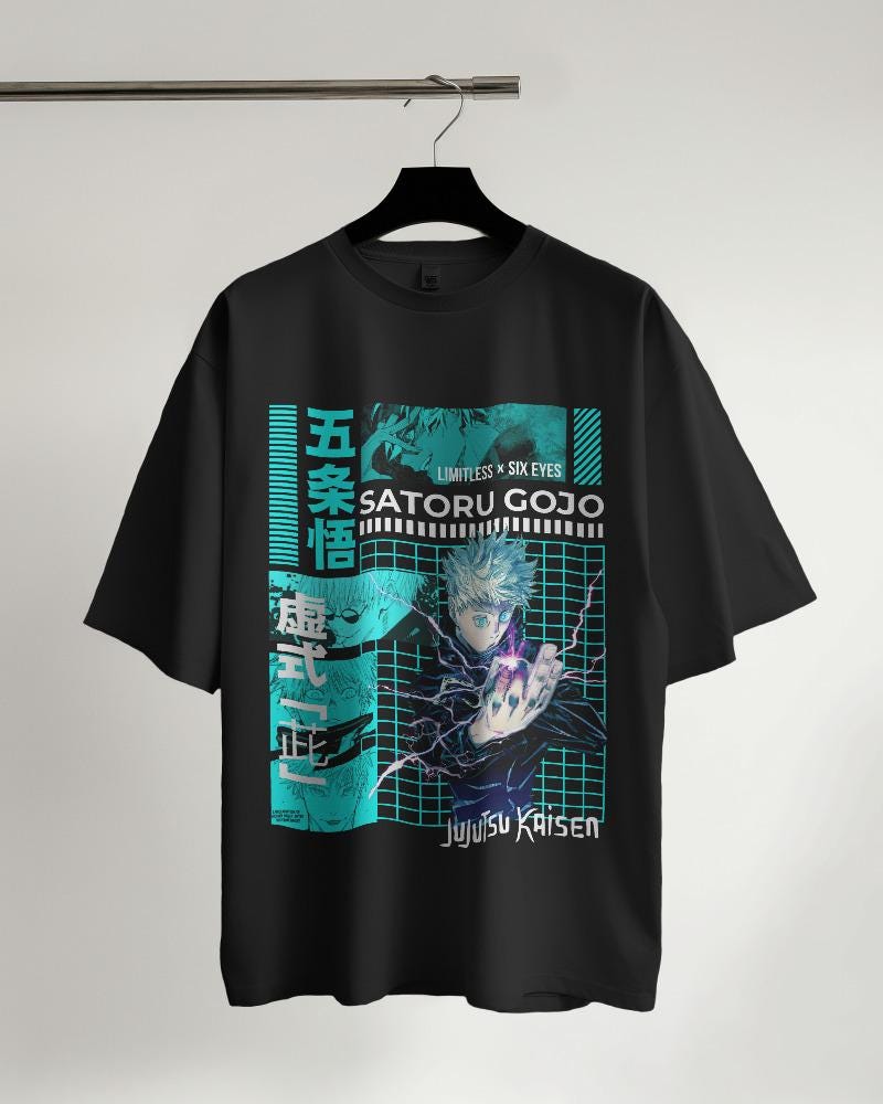 Gojo Satoru Shirt, Jujutsu Kaisen Tshirt, Best Anime Shirts, Gift for ...