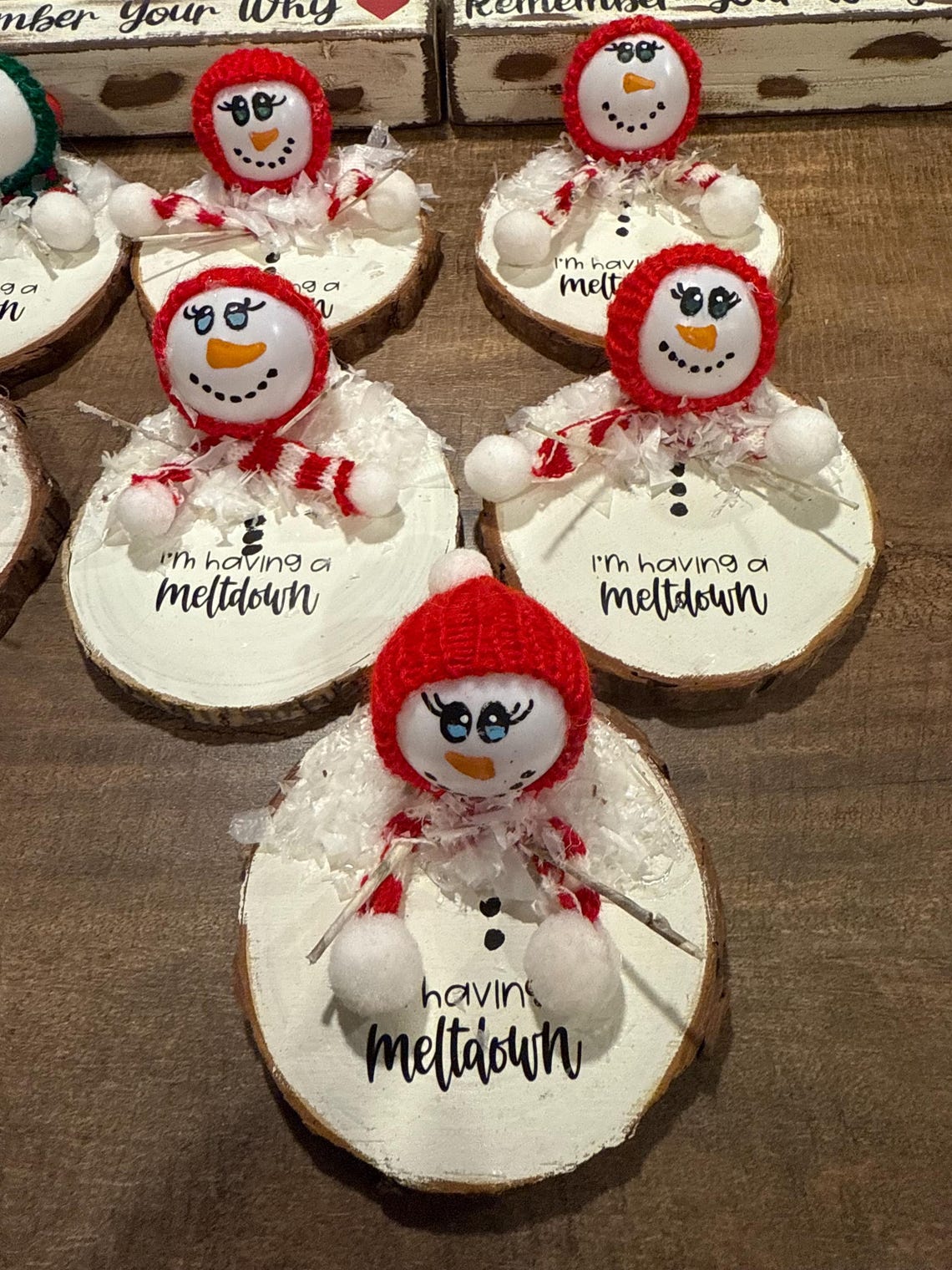Melting Snowman - Etsy