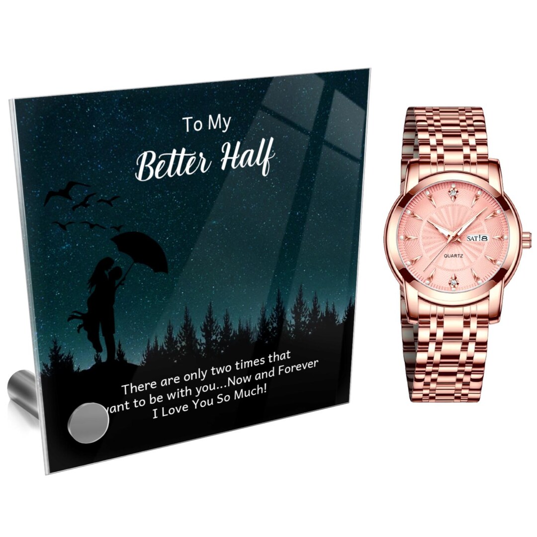 Personalized Womens Watch, Rose Gold Gift for Her, Womens Gift, Gift ...