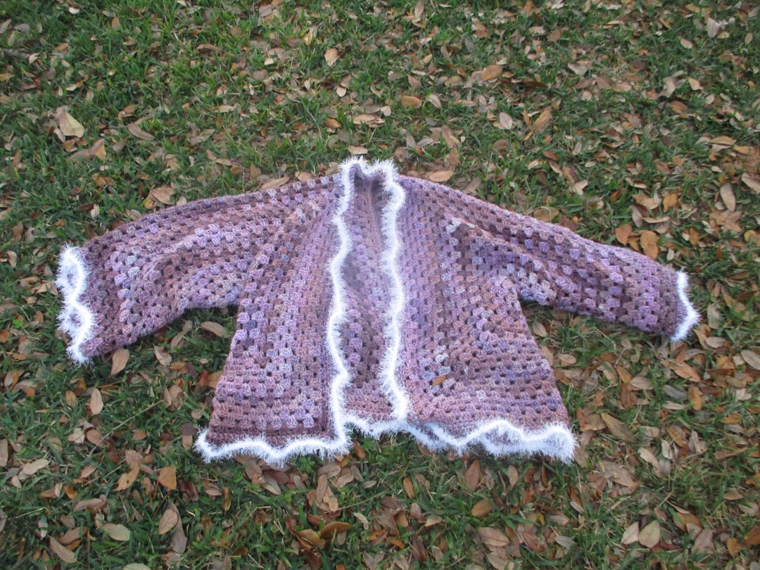 Penny Lane Style Hexi-cardigan Crochet Boho Hippie Jacket *ready to ...