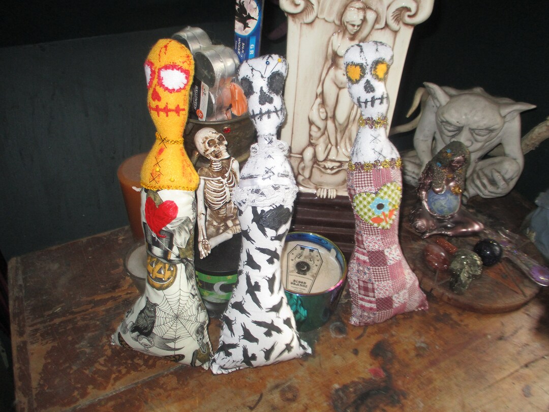 Victorian Voodoo Dolls ready to Ship Witch Pagan Hoodoo Wicca Primitive ...