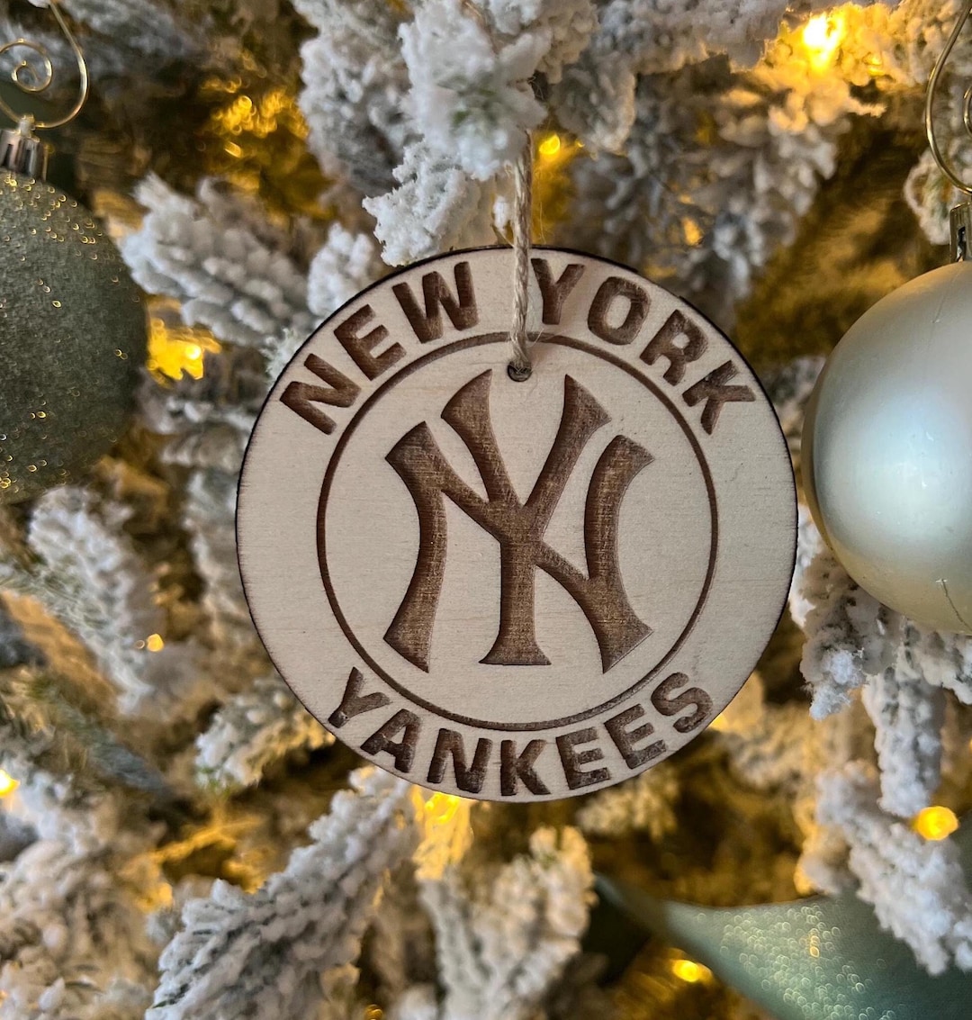 New York Yankees Ornament/ Yankees Christmas Ornament/ NY Yankees ...