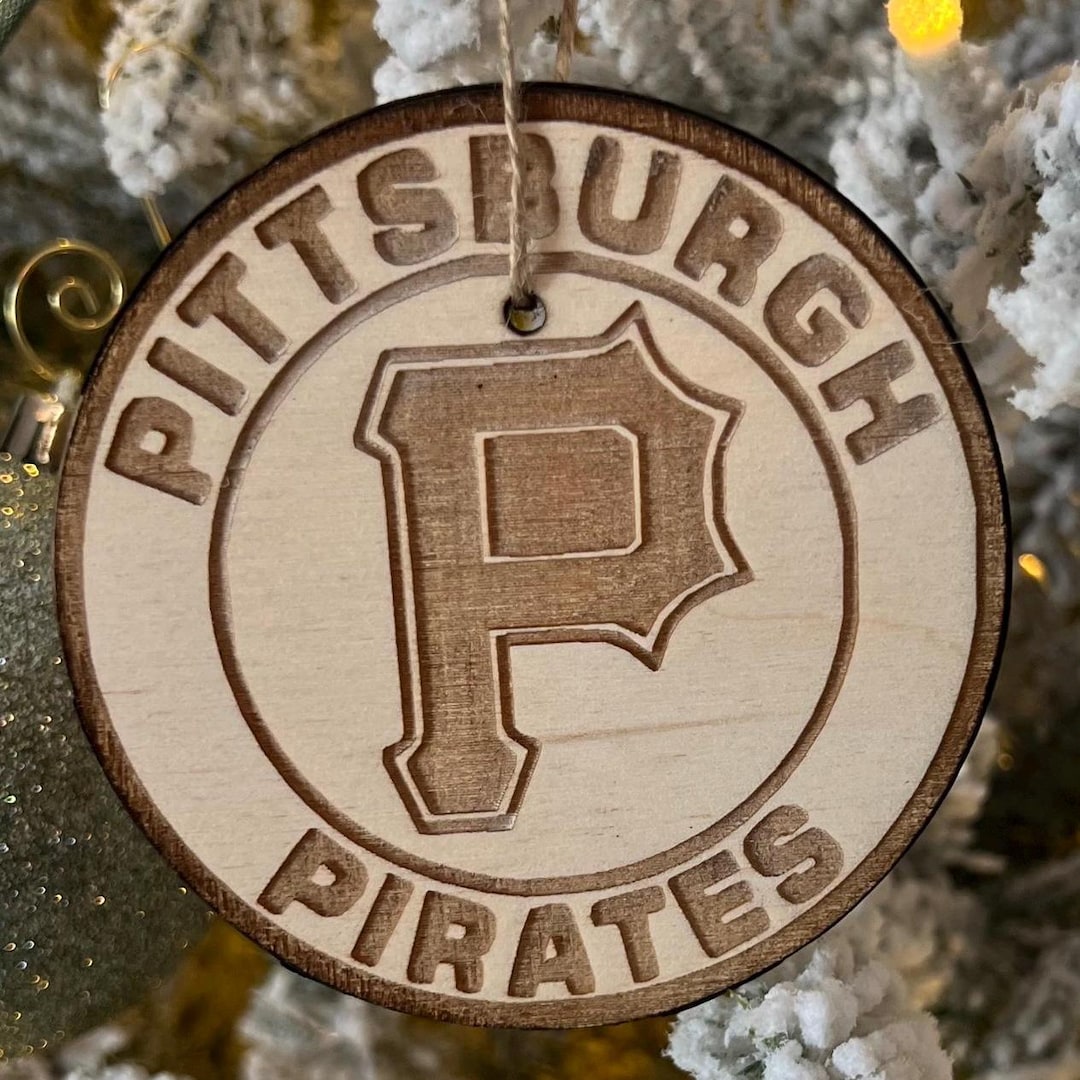 Pittsburgh Pirates Ornament/ Pirates Christmas Ornament/ PIT Pirates ...