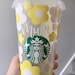 Flowers Personalised Reusable Cold Cups - Etsy UK