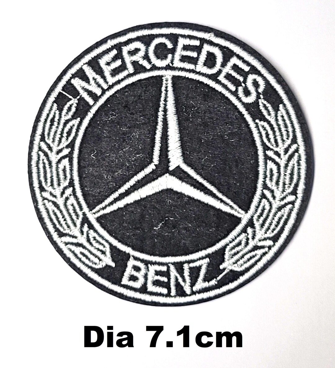 Mercedes Benz Embroidered Patch Racing Car Iron on Application Logo ...